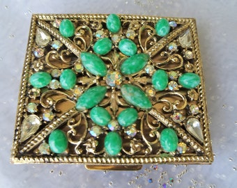 Vintage Sam Fink Company Fifth Avenue Compact 238 - Etsy