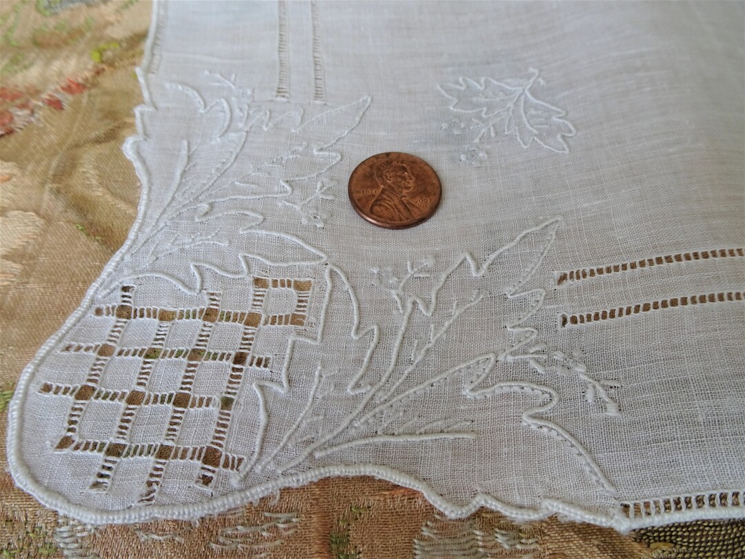 Antique WEDDING Handkerchief,art Deco,drawn Thread,gorgeous Bridal ...