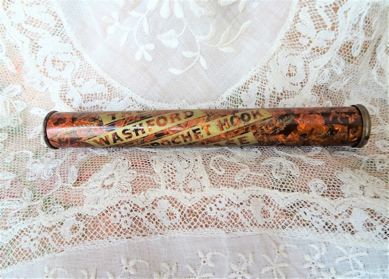 RARE Crochet Hook Container,the Washford Crochet Hook Case,abel Morral ...