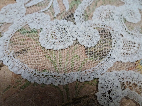 BEAUTIFUL Antique PRINCESS Lace Applique, Victorian, … - Gem