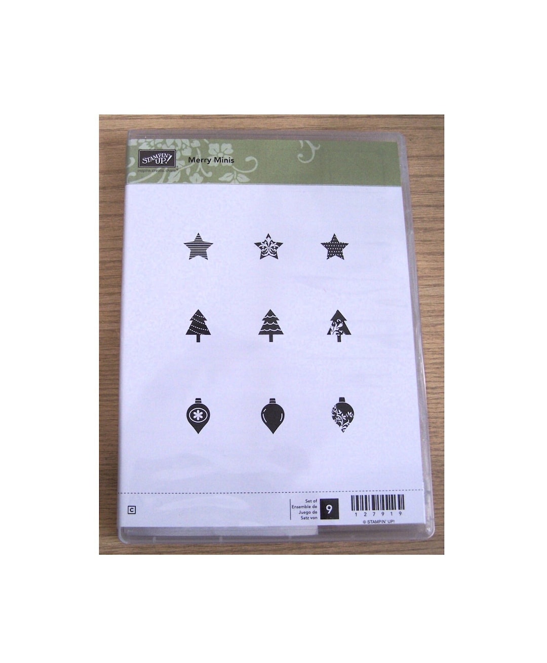 Stampin' up Merry Minis Stamp Set Card Making Christmas Stamp Set Brand ...