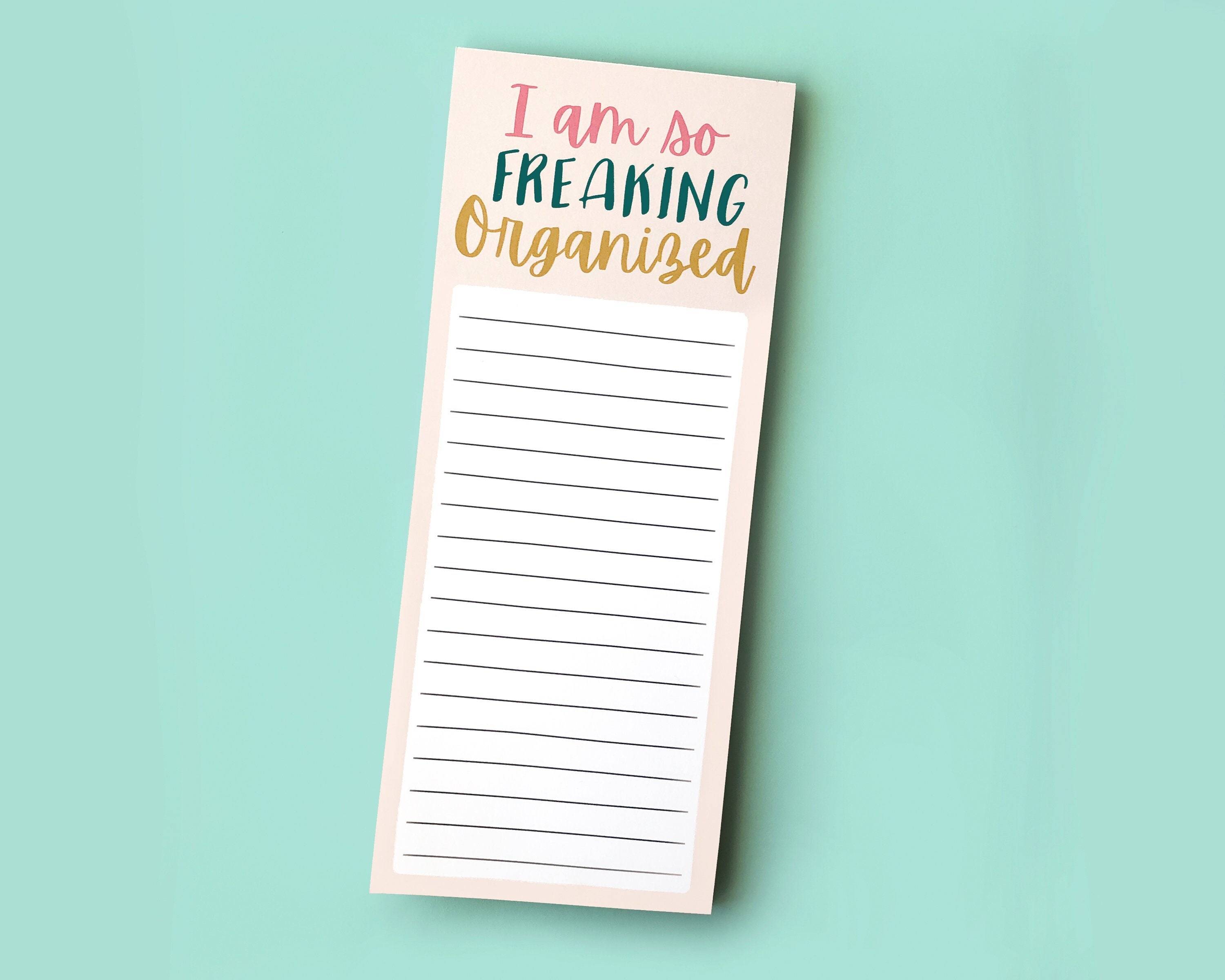 Funny Notepad Coworker Gift to Do List I Am so Freaking - Etsy