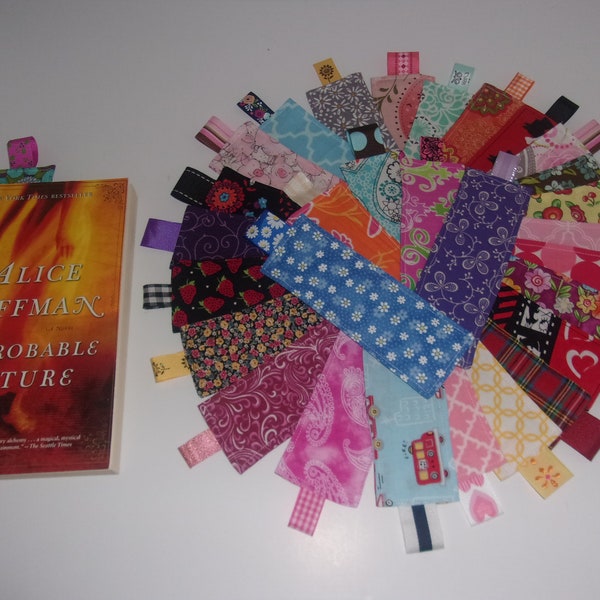 Fabric Bookmark - Etsy