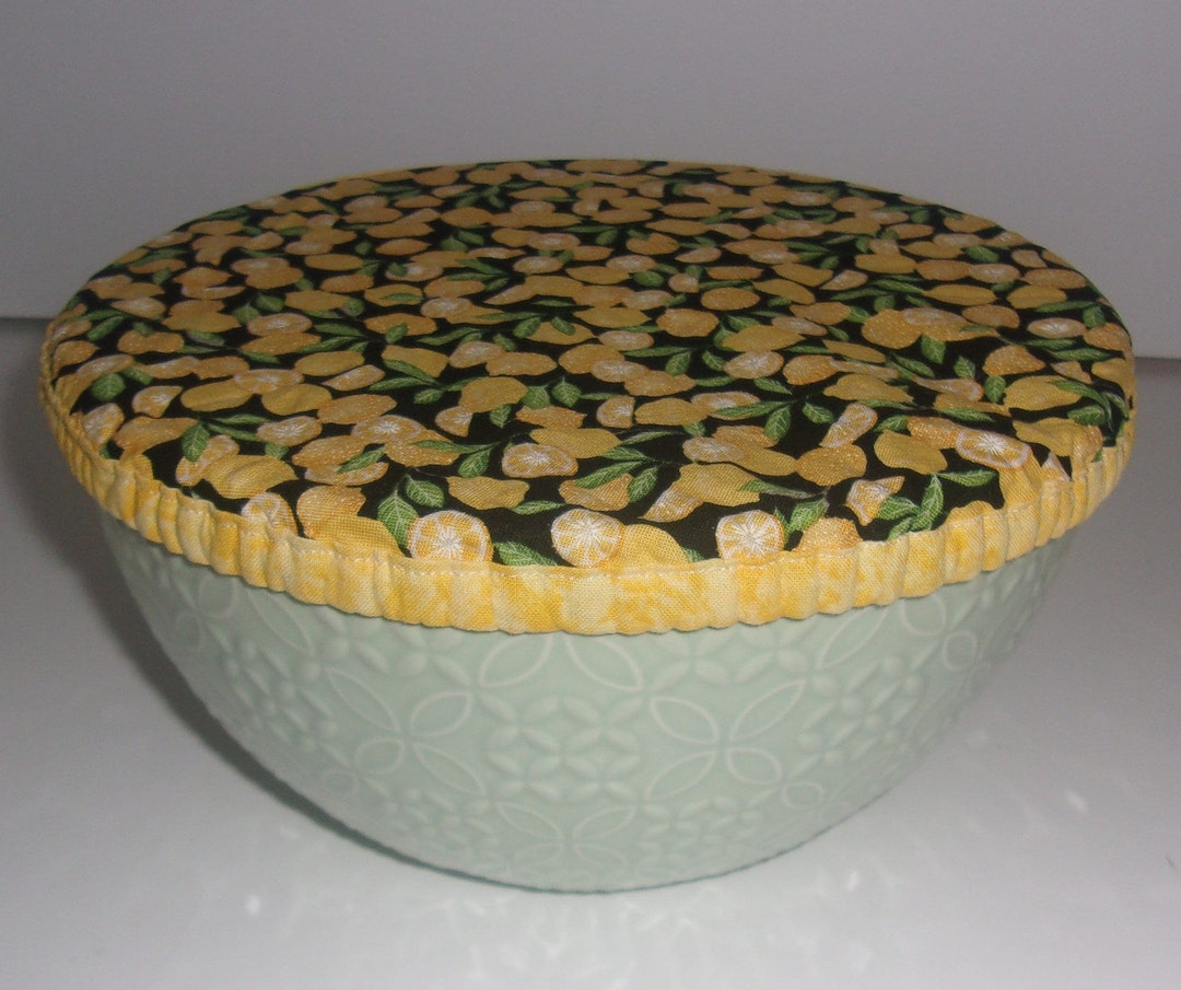 Fabric Bowl Cover for Baking, Camping, Picnics - Reusable and Washable ...