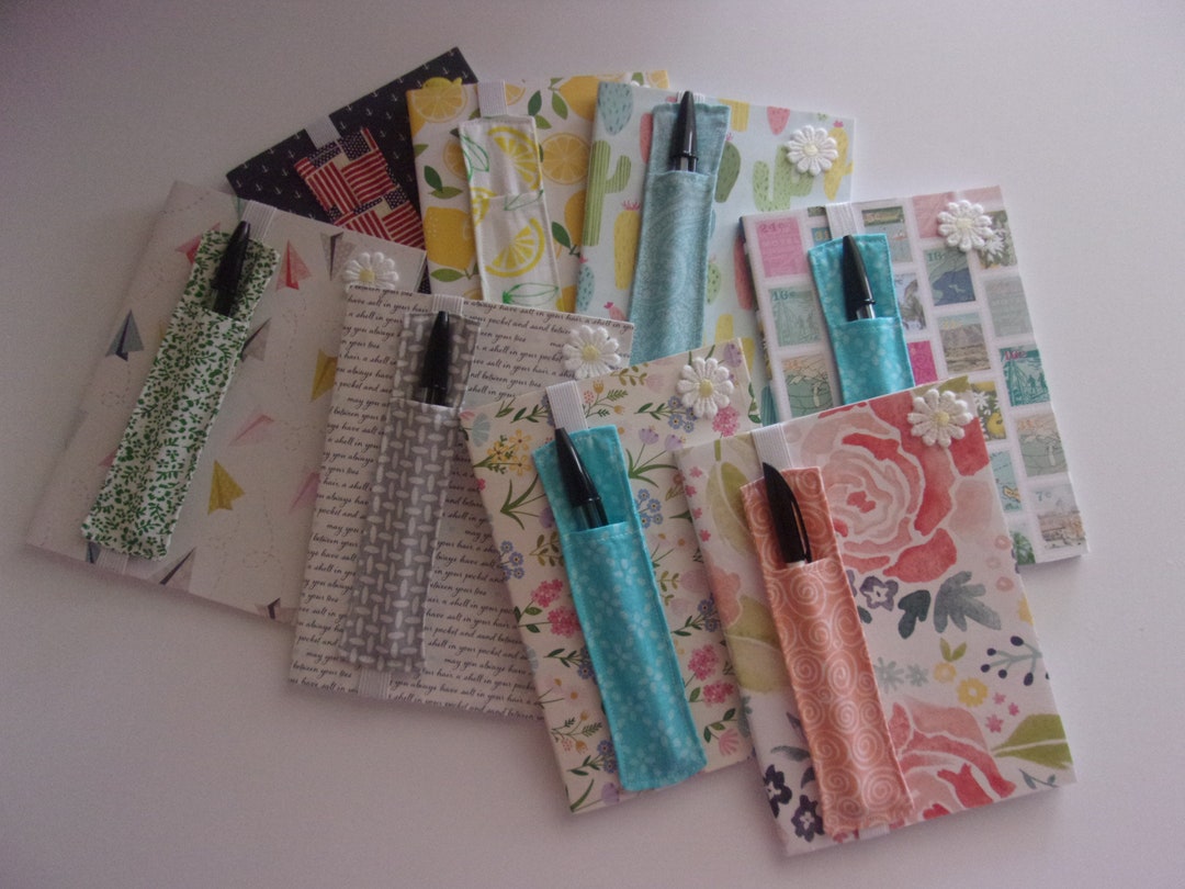 Notebook/travel Journal 5x7 Covered With Decorated Scrap Paper ...