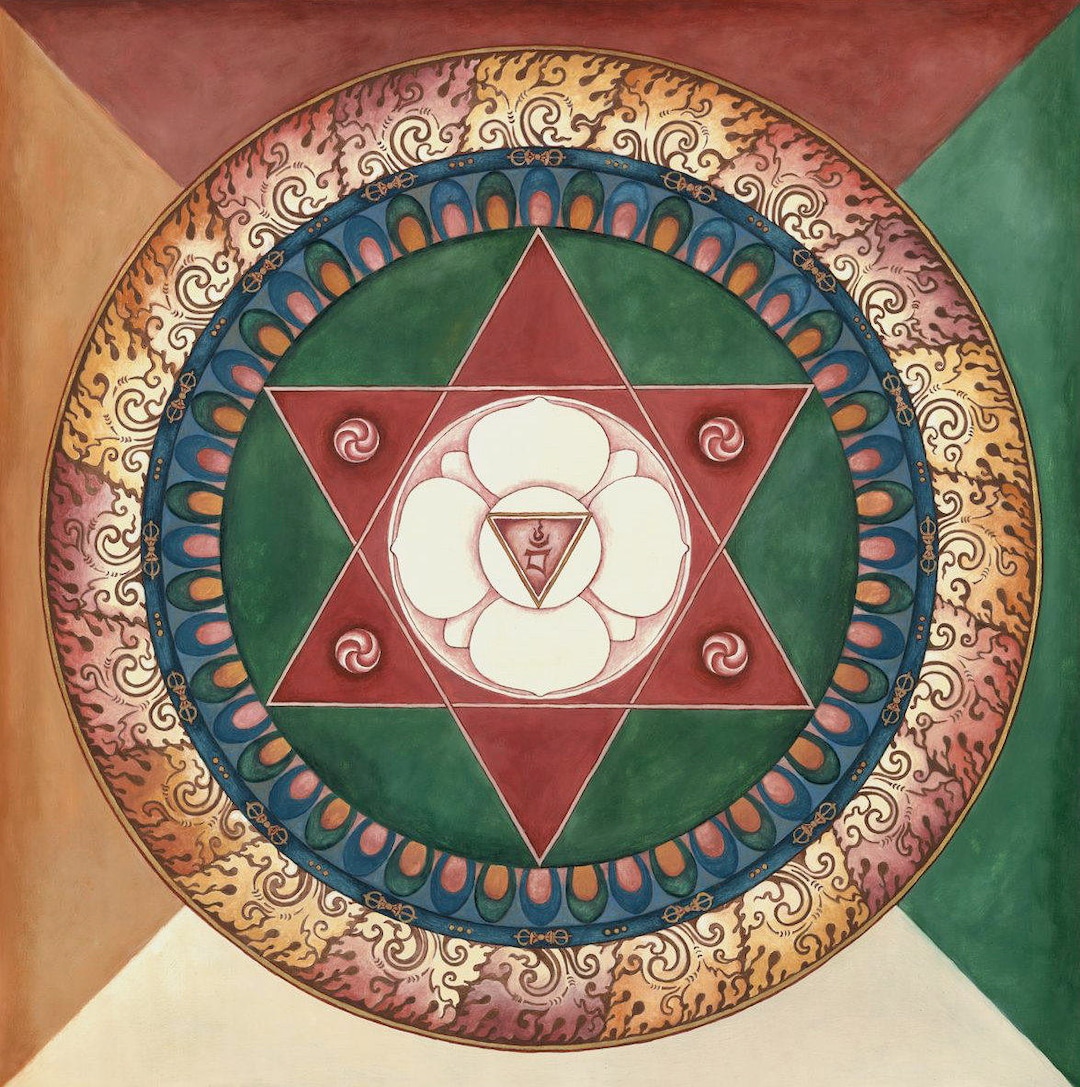Vajra Varahi Mandala, LARGE SIZES Goddess of the Energy of Life Prana ...