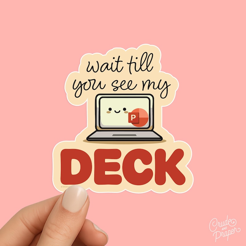 Powerpoint sticker - Etsy.de