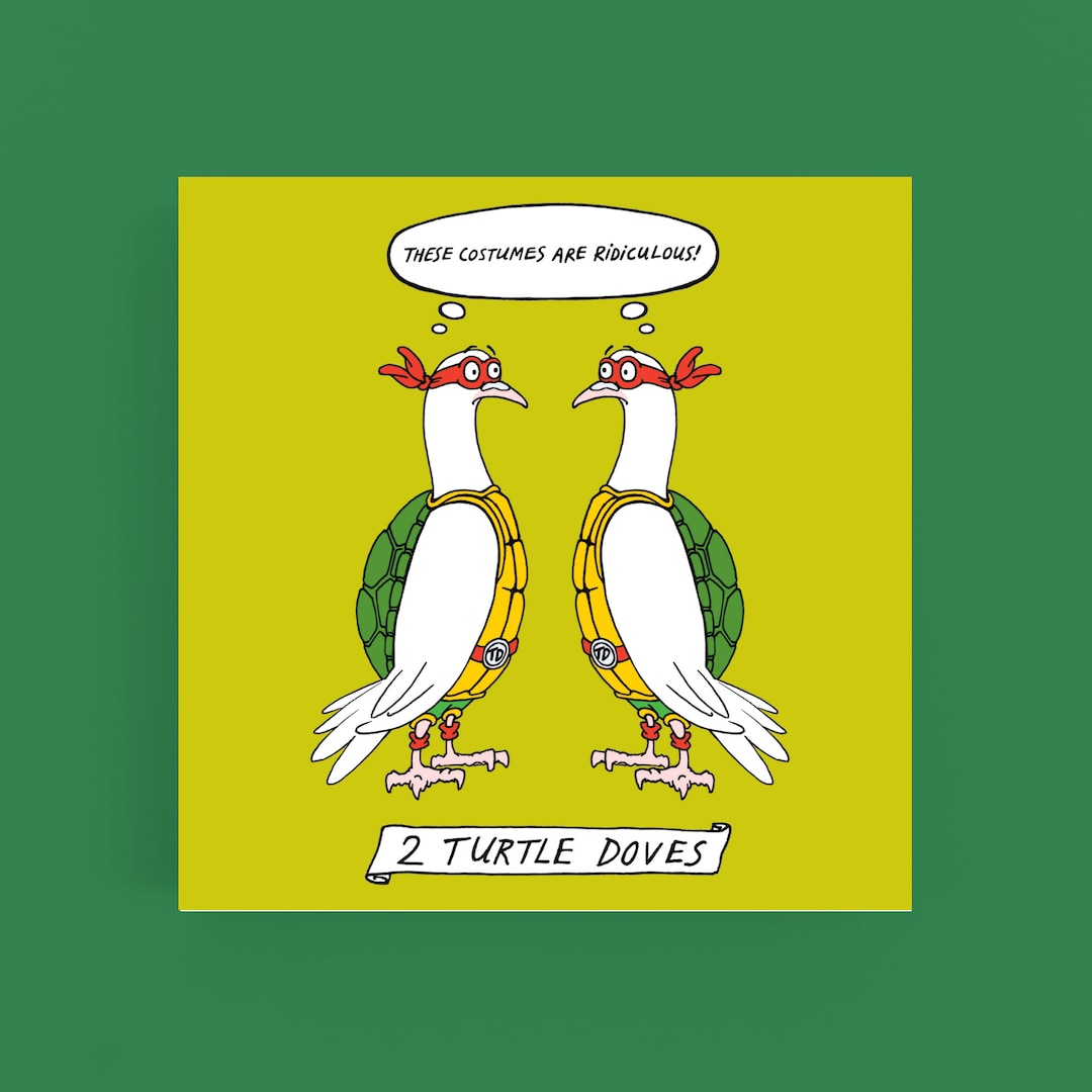 Twoturtle Doveschristmascardsgreeting ...