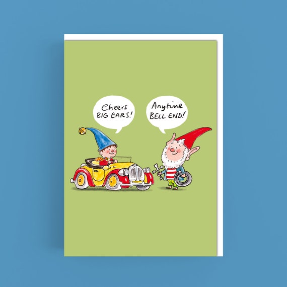 Cheers BIG Ears Thank Youcardgreeting - Etsy UK