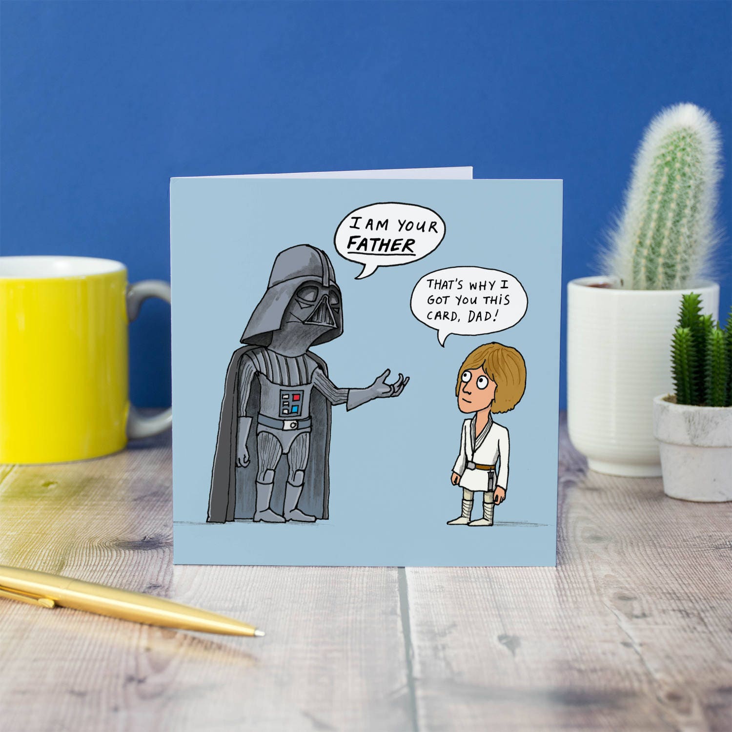 I Am Yourfathercardgreeting Cardfather's Daydadstar - Etsy UK