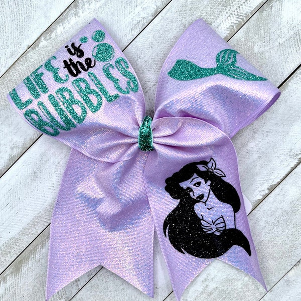 Mermaid Cheer Bow - Etsy