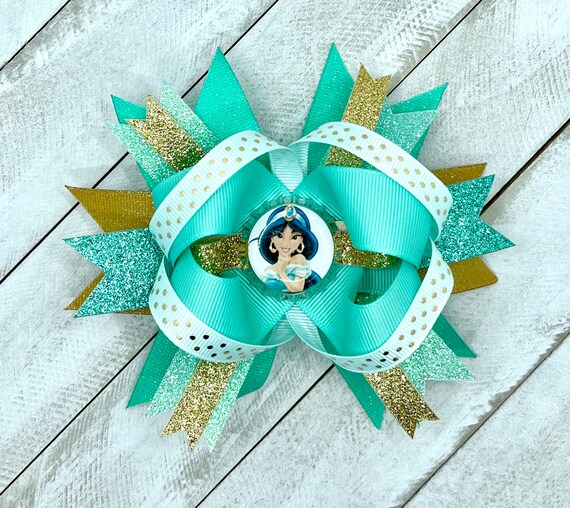 Jasmine Genie Aladdin Sparkle Disney Inspired Princess | Etsy