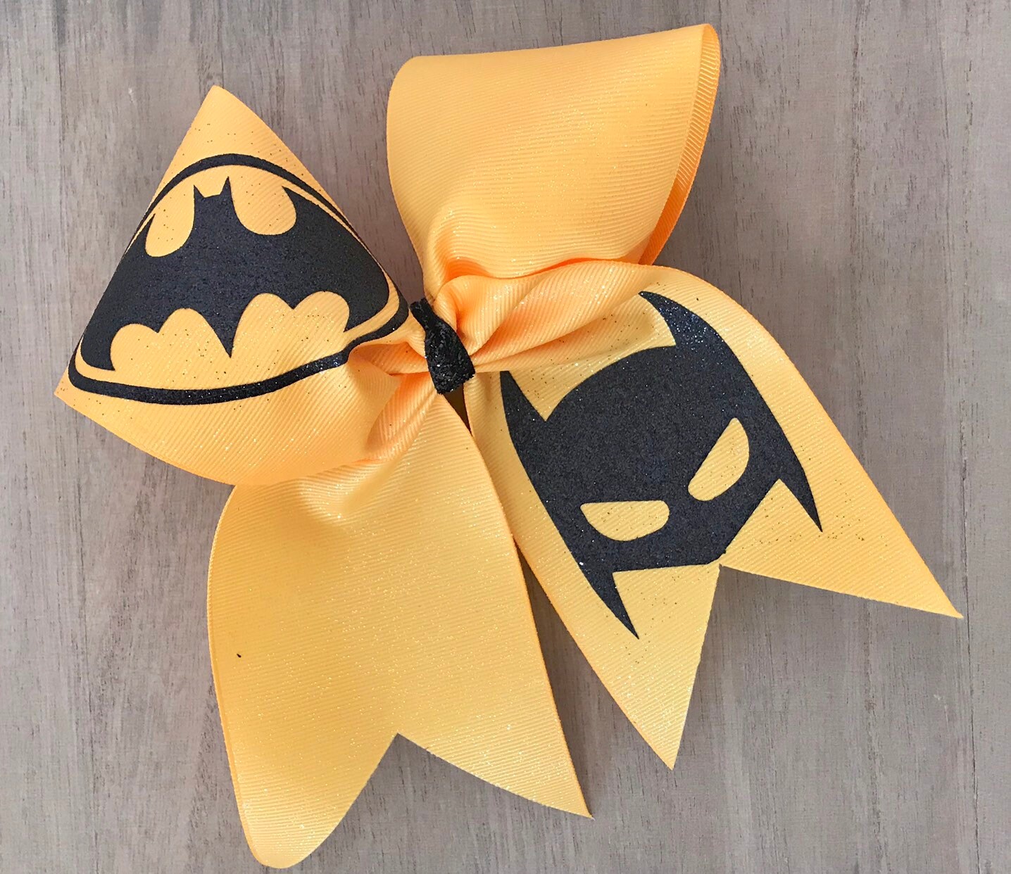 Batman Cheer Bows
