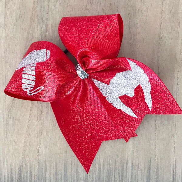 Super Hero Cheer Bow - Etsy