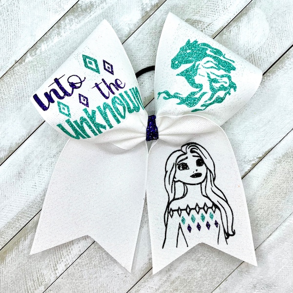 Frozen Cheer Bow - Etsy