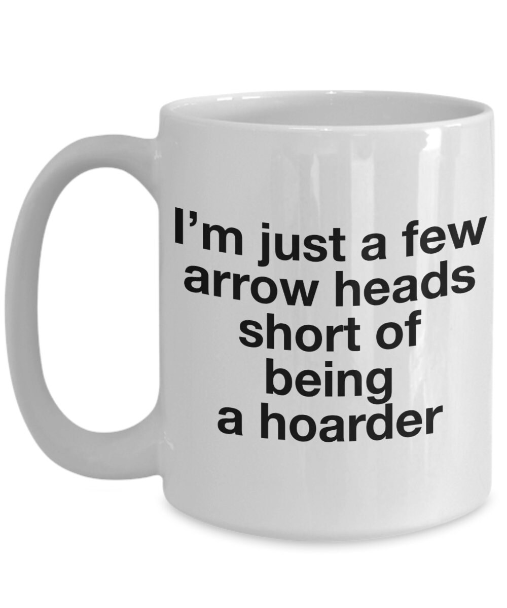 Arrow Head Collector Arrow Head Mug Archer Hoarder - Etsy