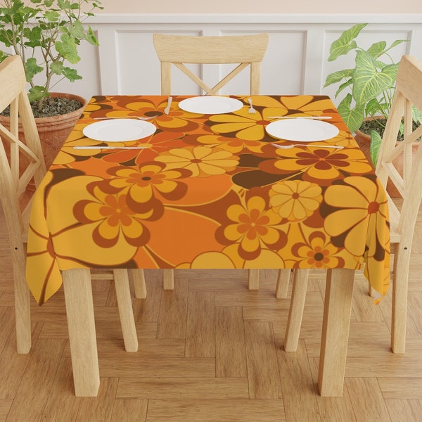 Floral Tablecloth - Etsy