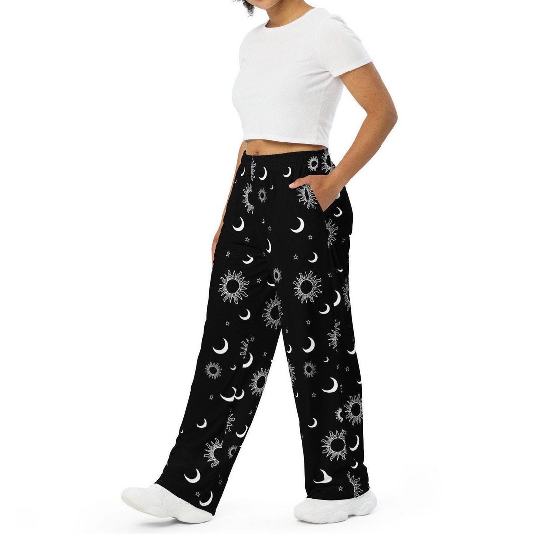 Celestial Wide-leg Pants - Etsy