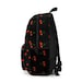 Black Cherry Backpack, Full-sized Backpack W/water Bottle Pocket - Etsy