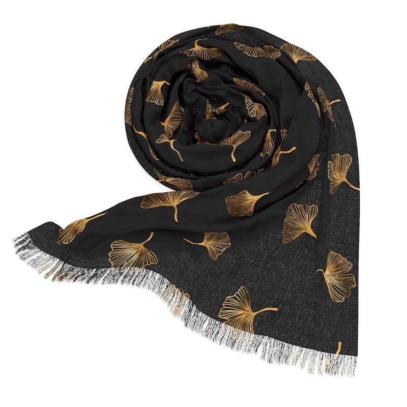 Ginkgo Scarf - Etsy