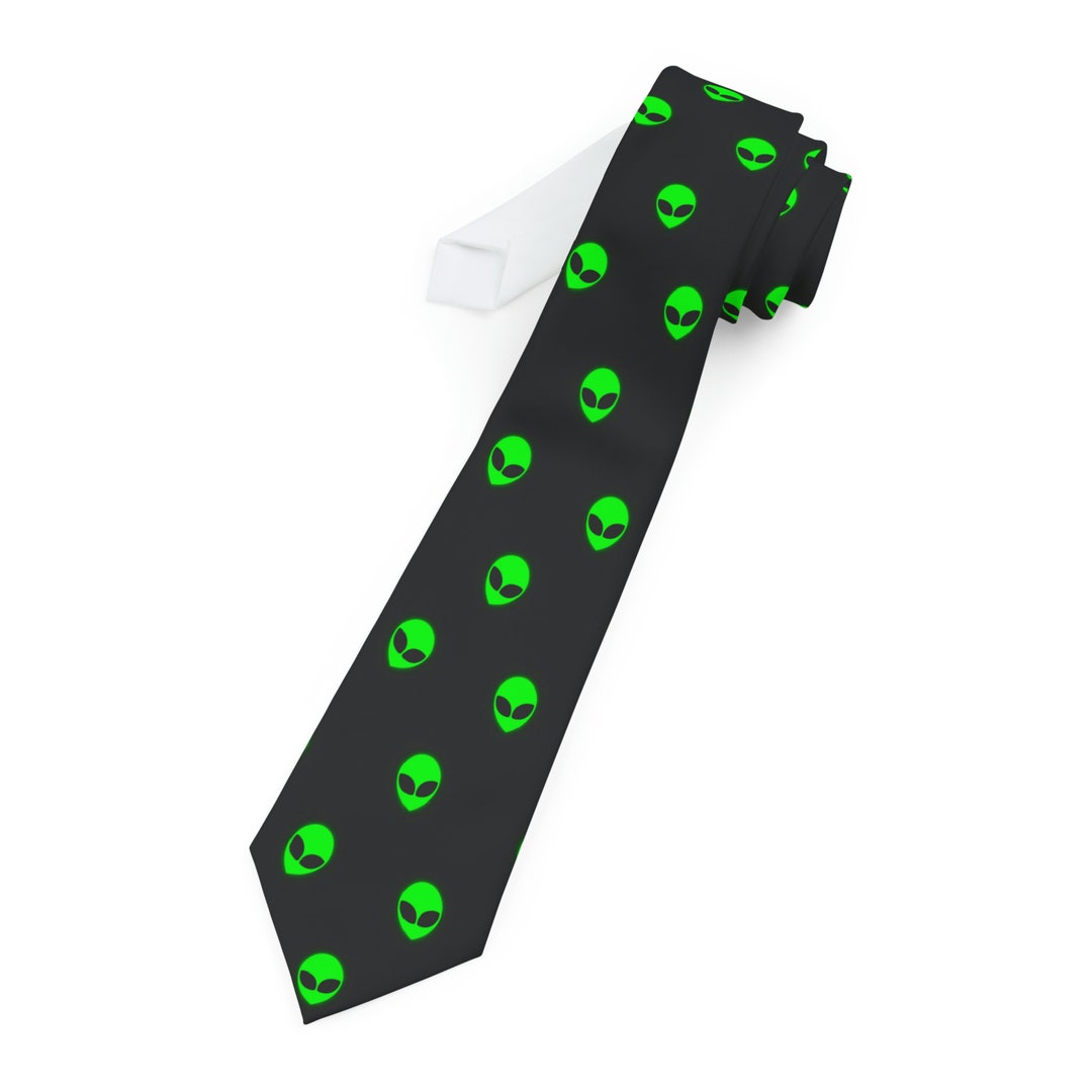 Aliens Necktie - Etsy