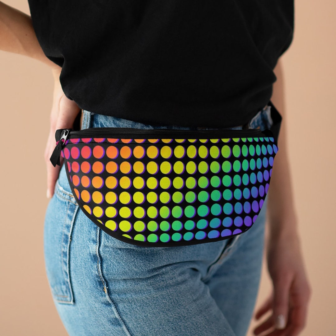 Retro Circles Fanny Pack - Etsy