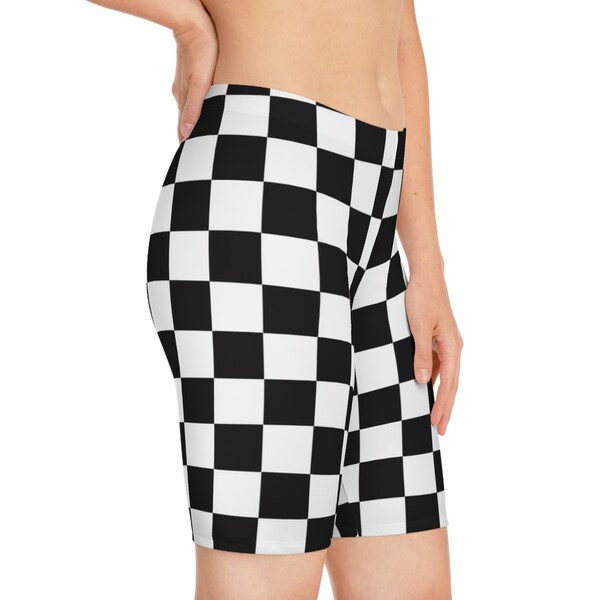 Womens Checkerboard Shorts - Etsy
