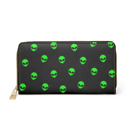Aliens Wallet Faux Leather Wallet - Etsy