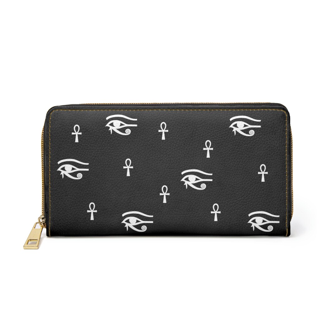 Ancient Symbols Wallet, Faux Leather Wallet - Etsy