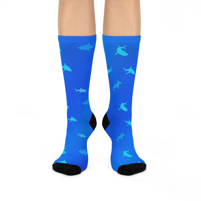 Shark Socks - Etsy