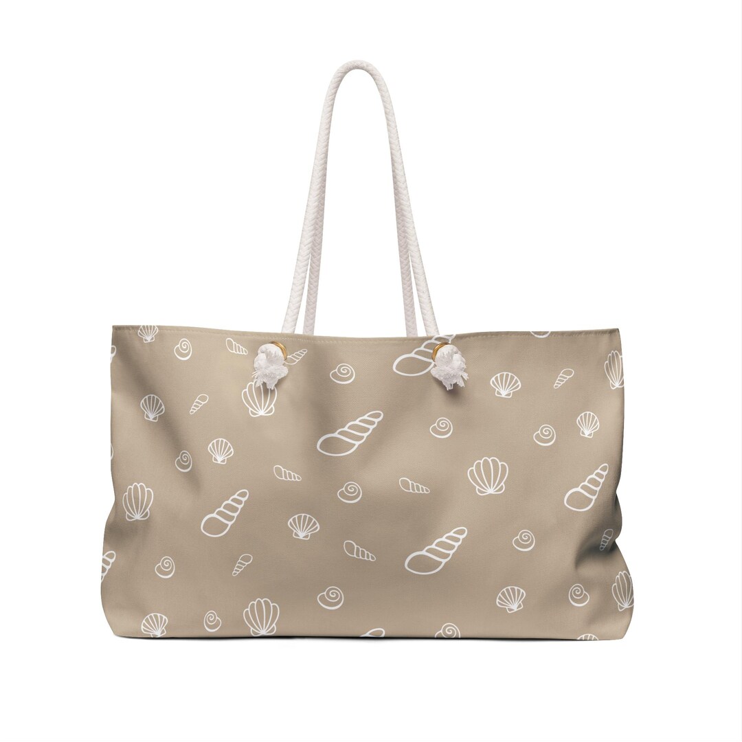 Seashell Large Tote Bag, Shopping Tote, Beach Bag - Etsy