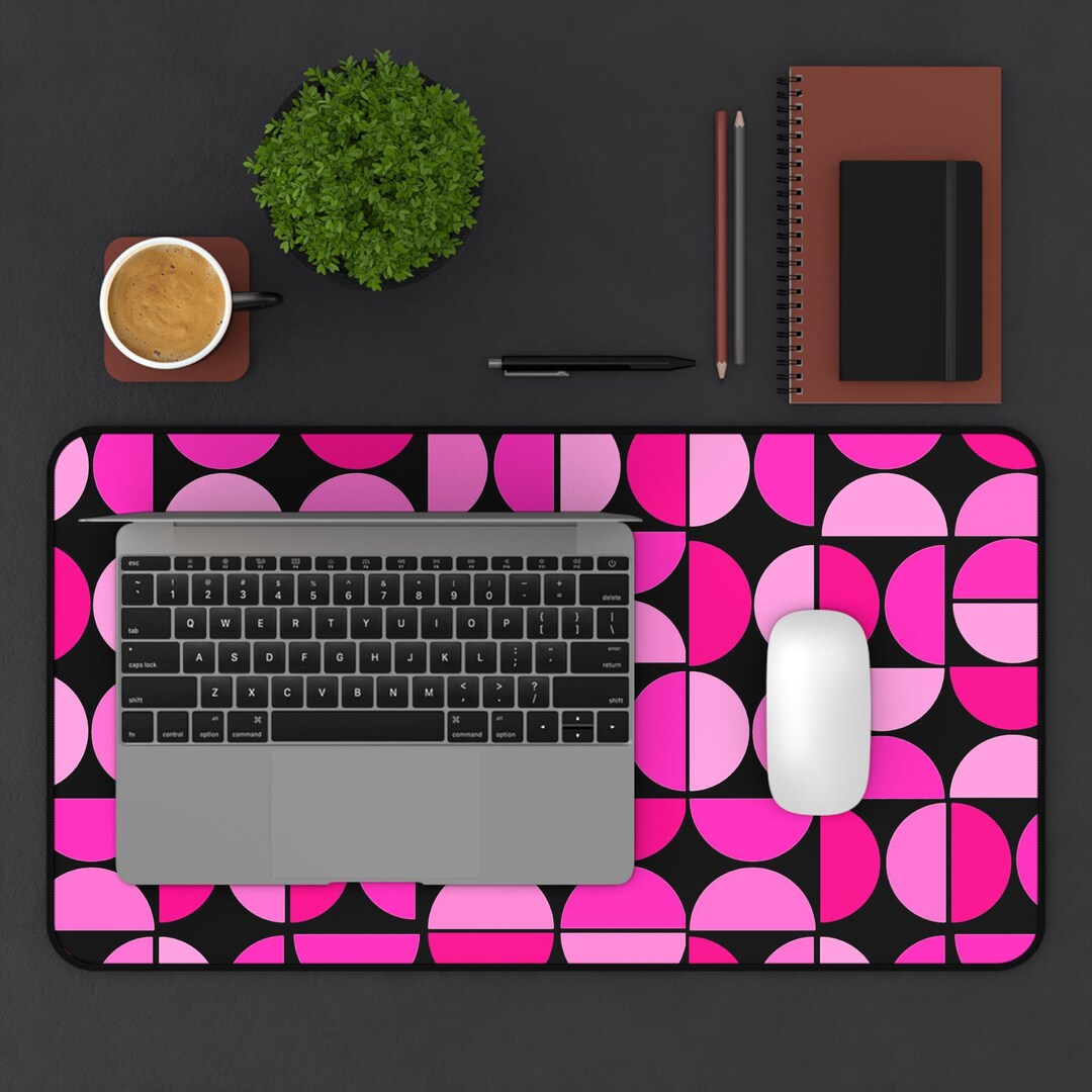 Modern Geo Desk Mat, Mousepad - Etsy