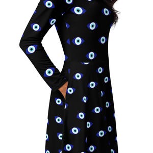 Evil Eye Dress (with Pockets :) - Etsy