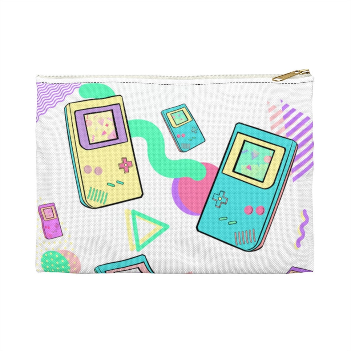 Retro Gamer Accessory Pouch | Etsy