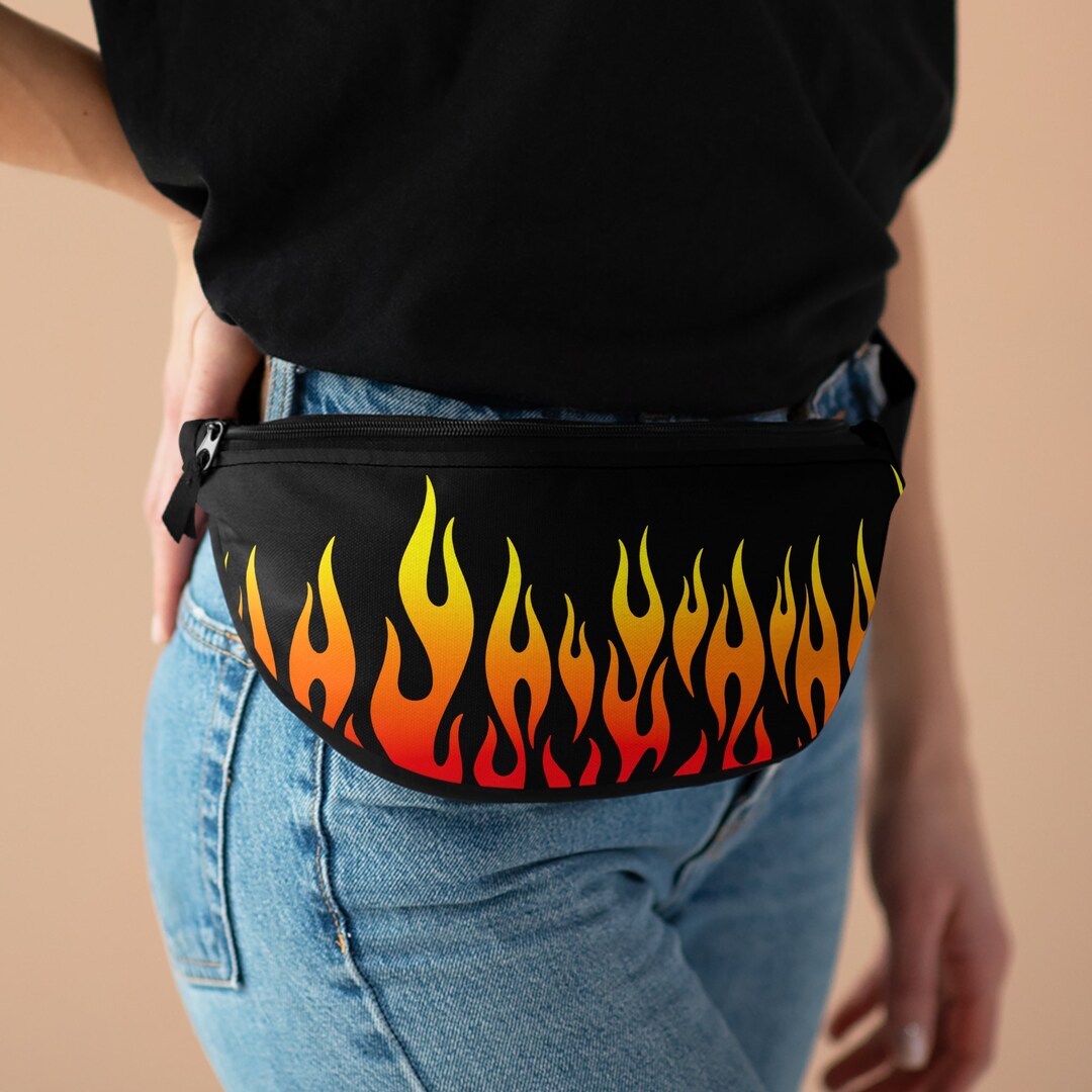 Flame Fanny Pack - Etsy