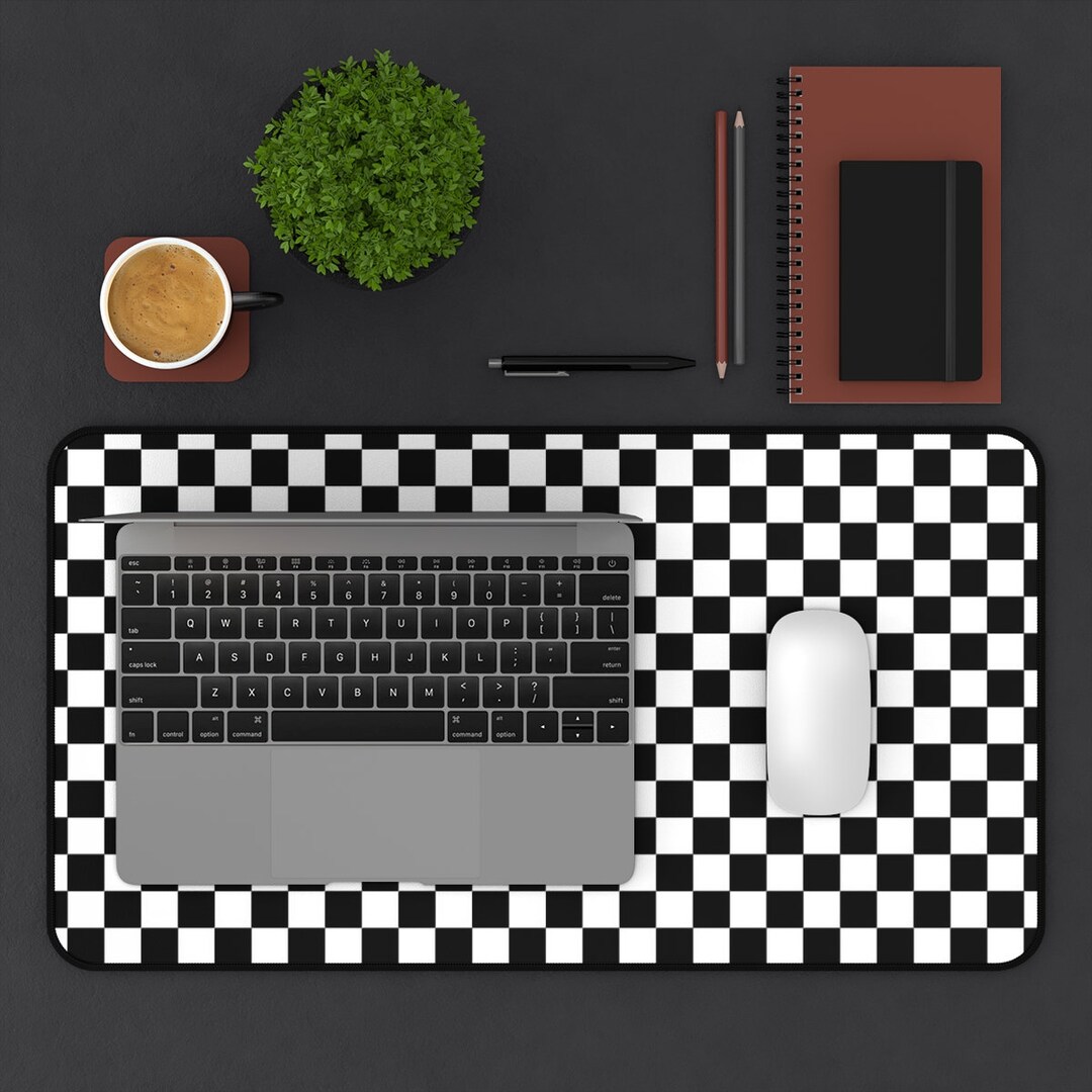 Checkerboard Desk Mat, Mousepad - Etsy