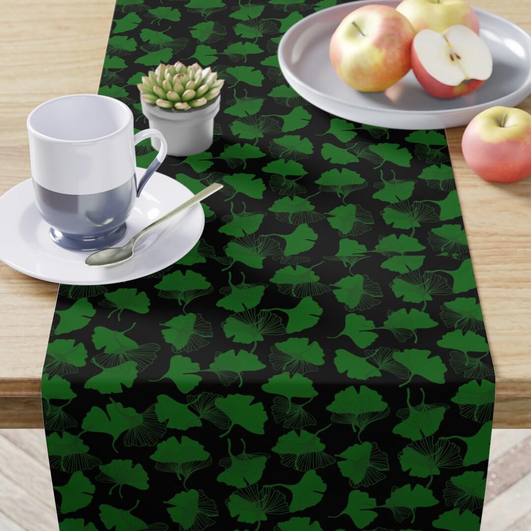 Ginkgo Table Runner - Etsy
