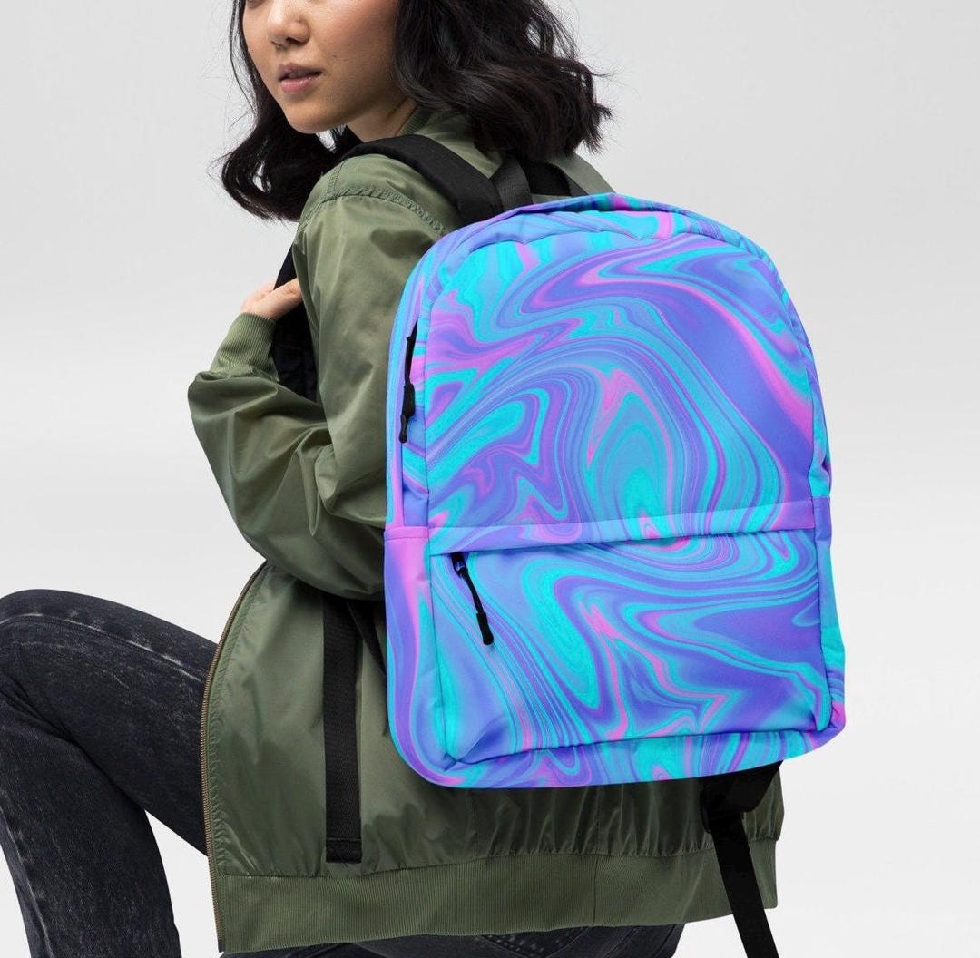 Groovy Swirls Backpack - Etsy