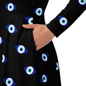Evil Eye Dress (with Pockets :) - Etsy
