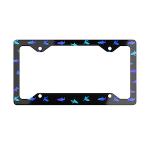 Shark License Plate Frame - Etsy
