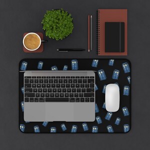 Police Box Spaceship Desk Mat/mousepad - Etsy