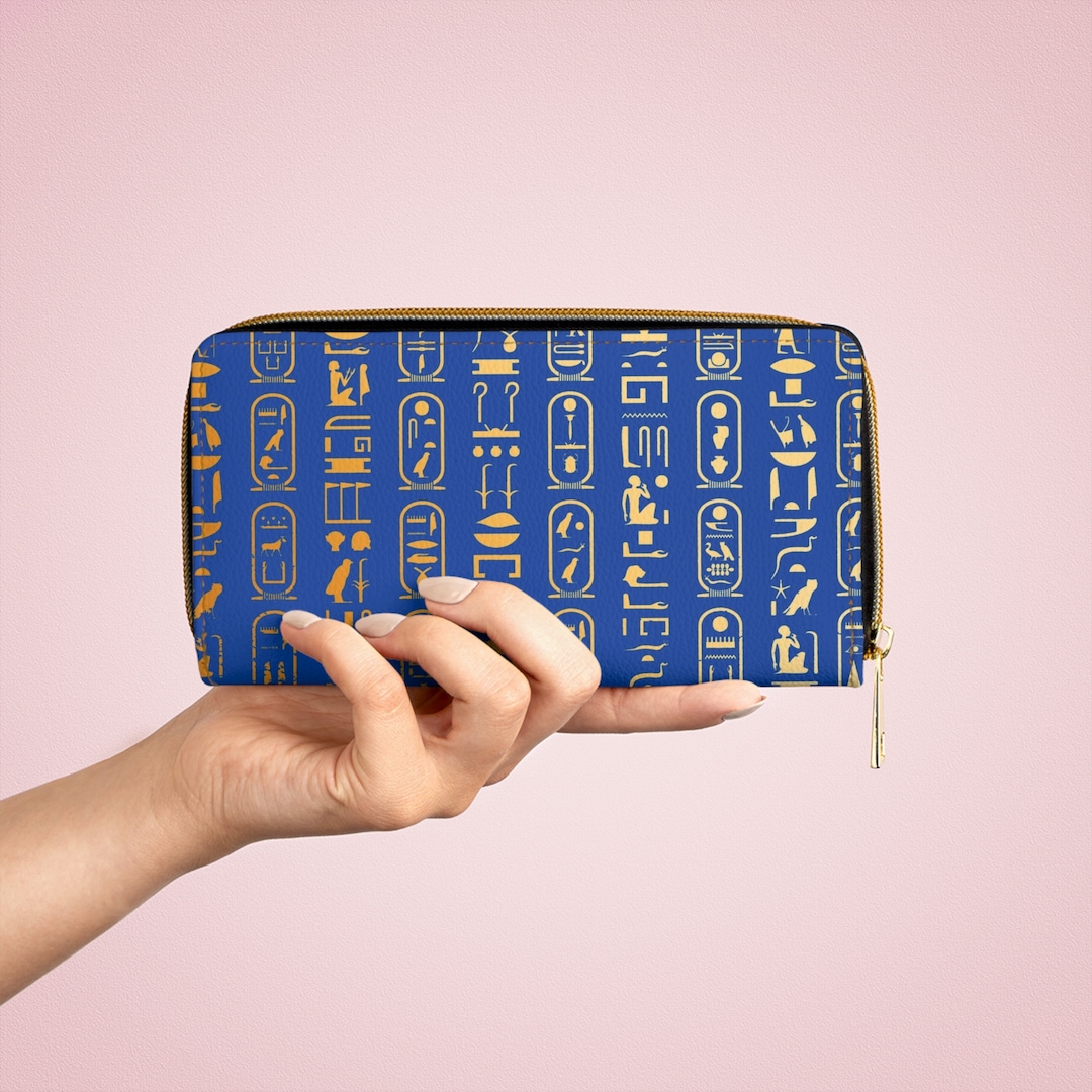 Ancient Symbols Wallet, Faux Leather - Etsy