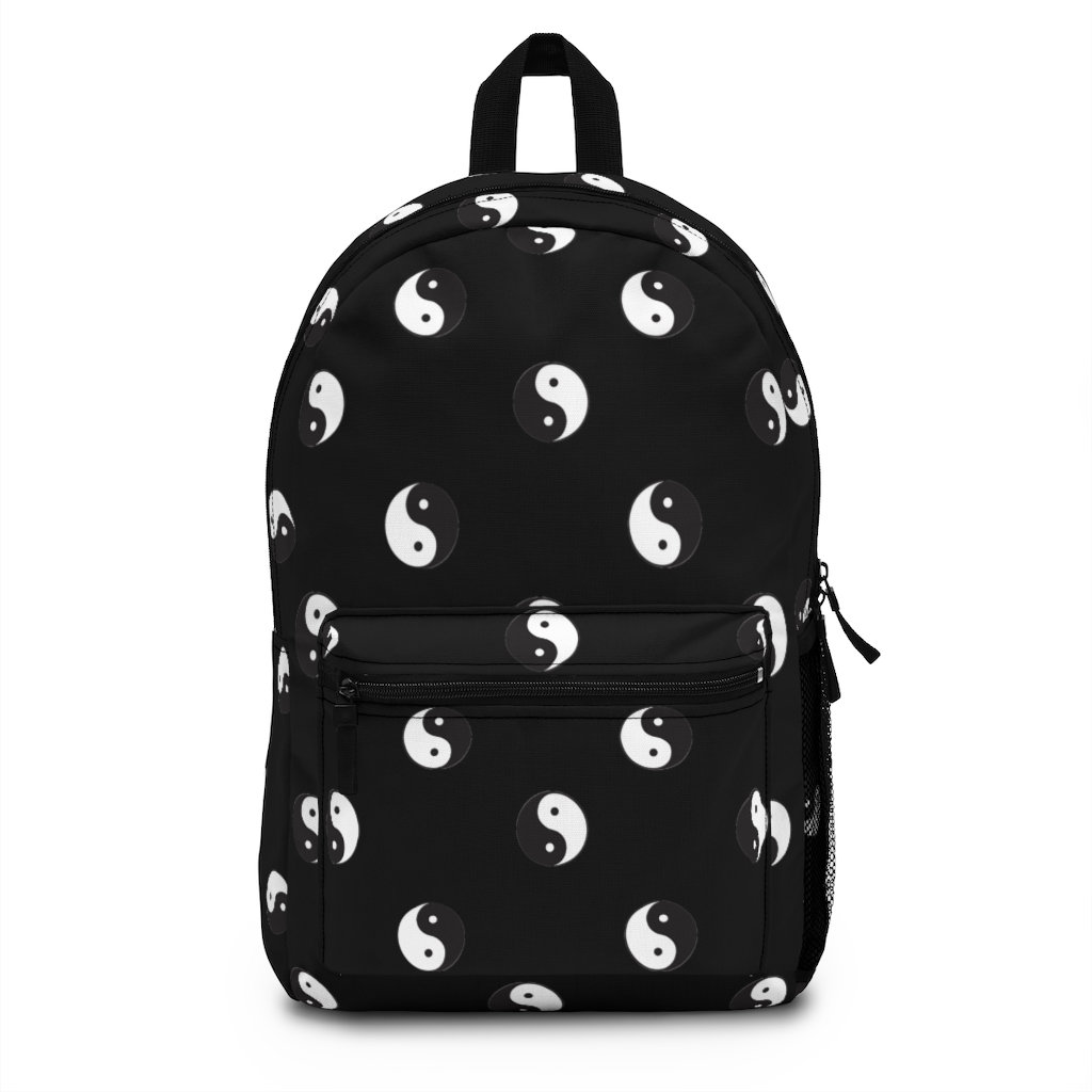 Yin Yang Backpack, Full Size W/ Water Bottle Pocket - Etsy