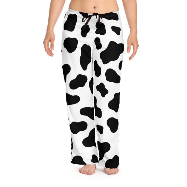 Cow Print Pajamas - Etsy