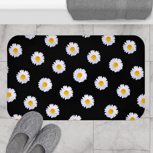 Daisy Bath Mat - Etsy