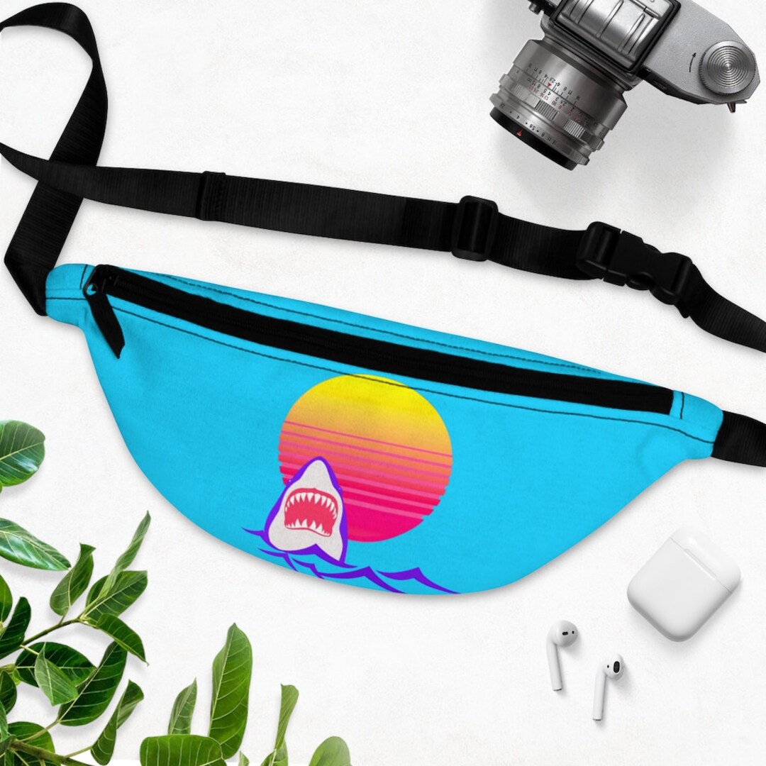 Shark Beach Fanny Pack - Etsy