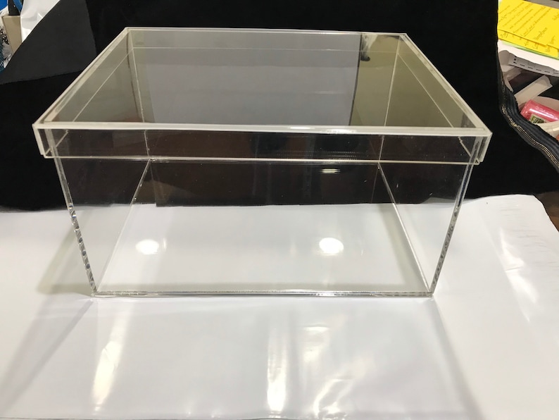 Beautiful Sturdy Acrylic Box With Lid Personalized or Not - Etsy