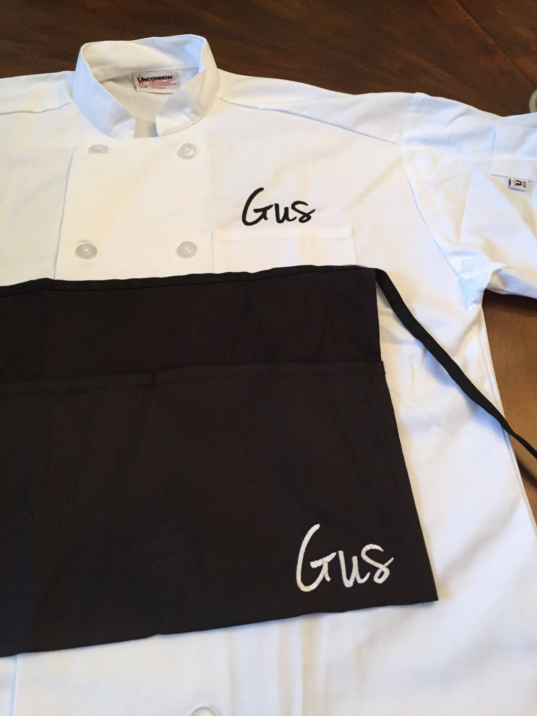 Monogrammed Chef Jacket in Any Font - Etsy