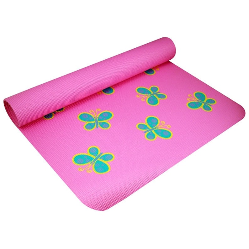 KIDS Yoga Mat Personalized FREE SHIPPING - Etsy