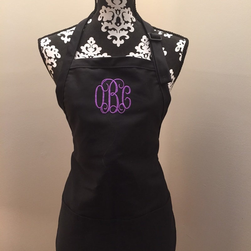 Monogrammed Aprons - Etsy